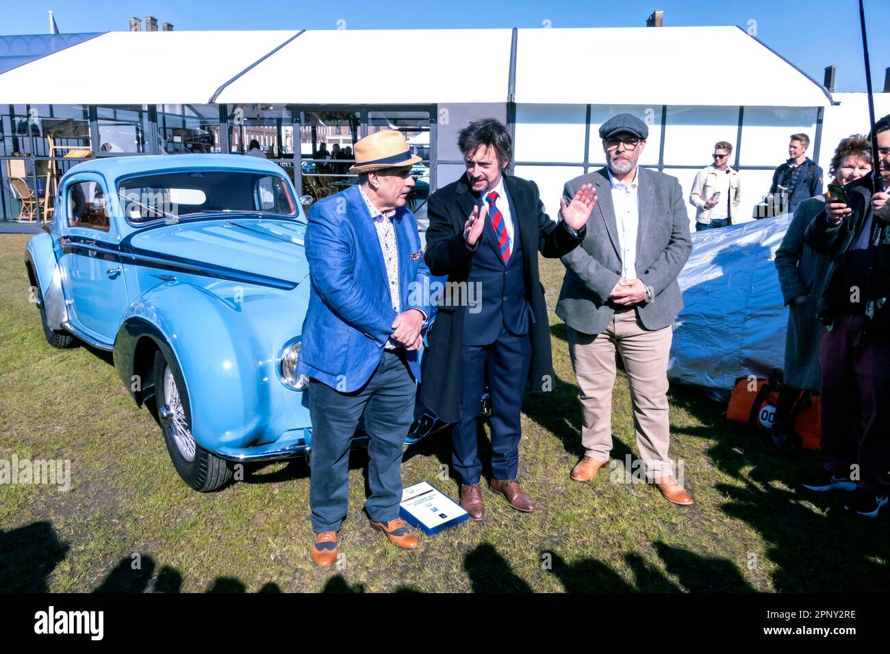 Richard Hammond and engineers from his company The smallest Gog with a ...