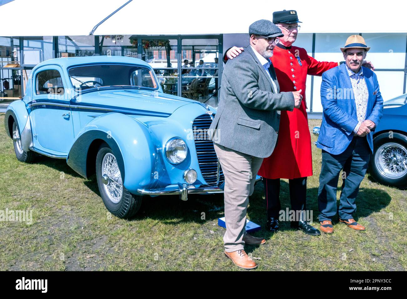 Richard Hammond and engineers from his company The smallest Gog with a ...
