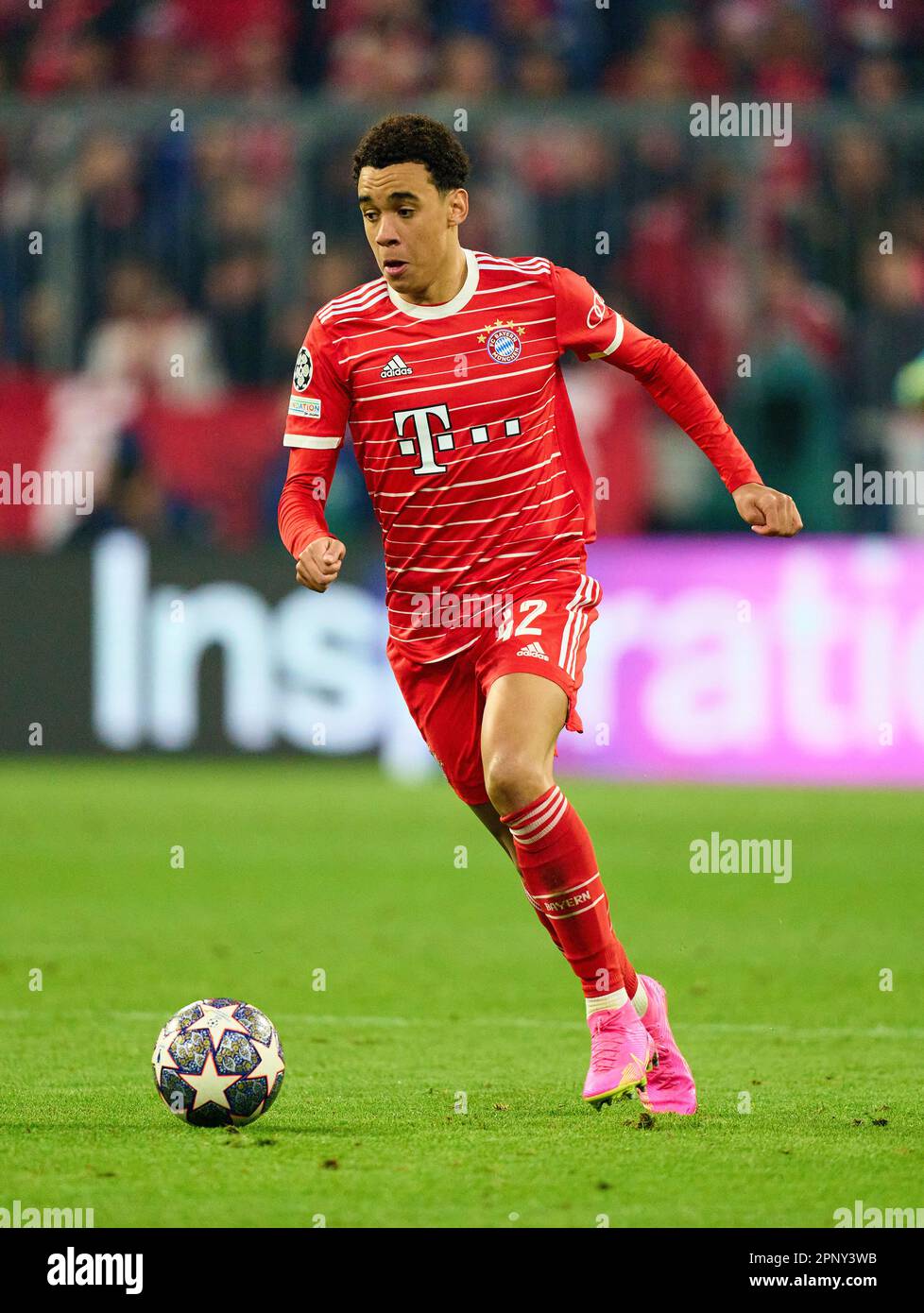 Jamal MUSIALA, FCB 42 in the quarter final match FC BAYERN MUENCHEN ...