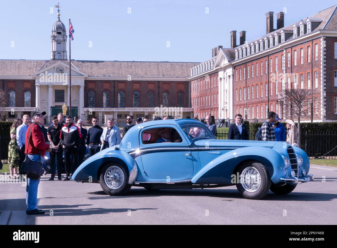 Richard Hammond and engineers from his company The smallest Gog with a ...