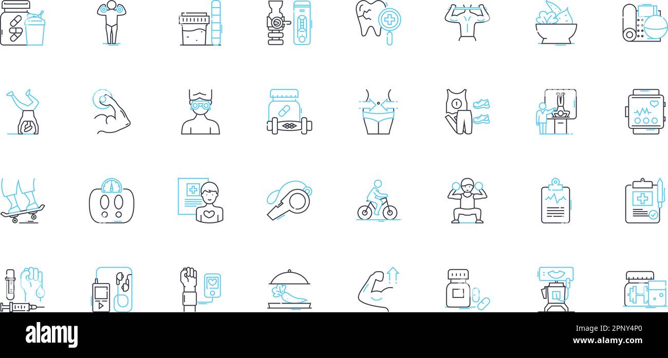 Psychological assistance linear icons set. Therapy, Counseling, Support ...