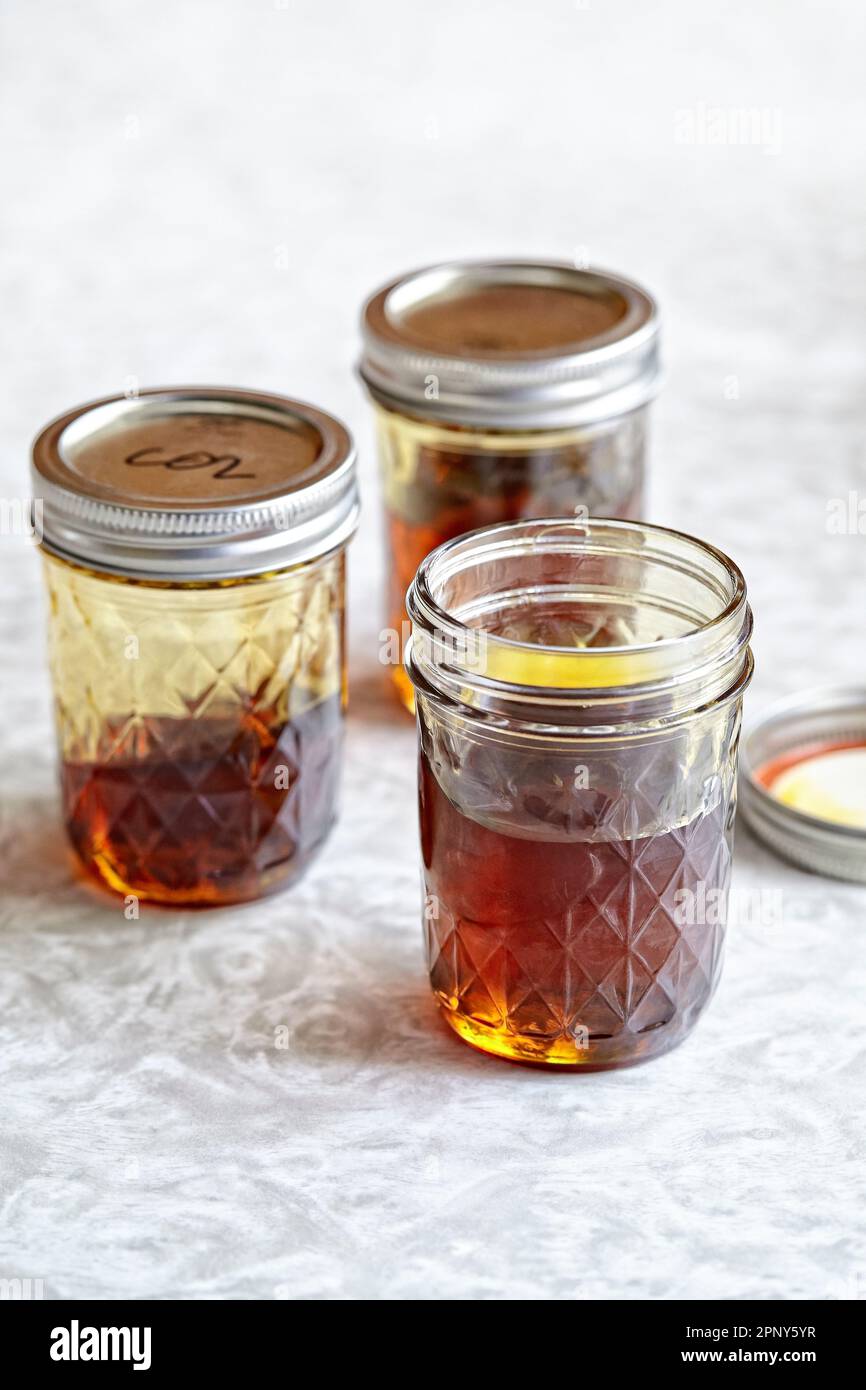 Full mason jar hi-res stock photography and images - Alamy