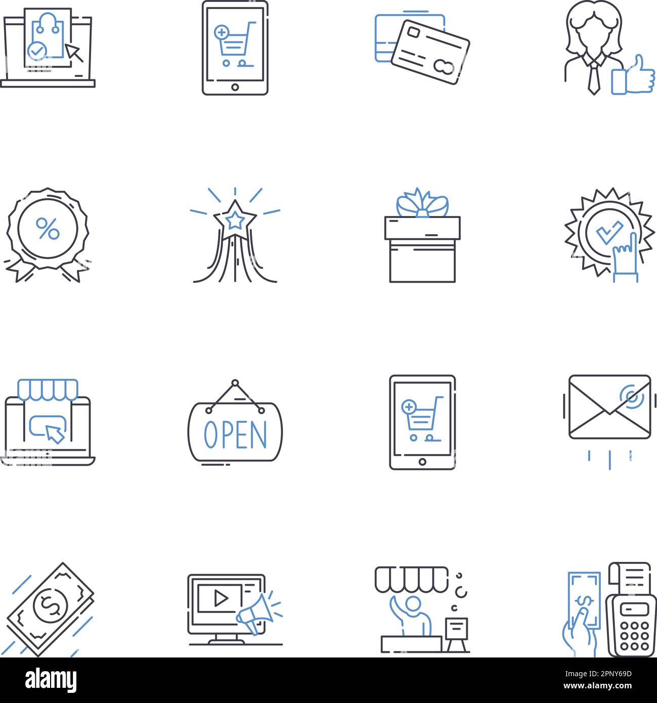 Warehouse line icons collection. Logistics, Inventory, Storage ...