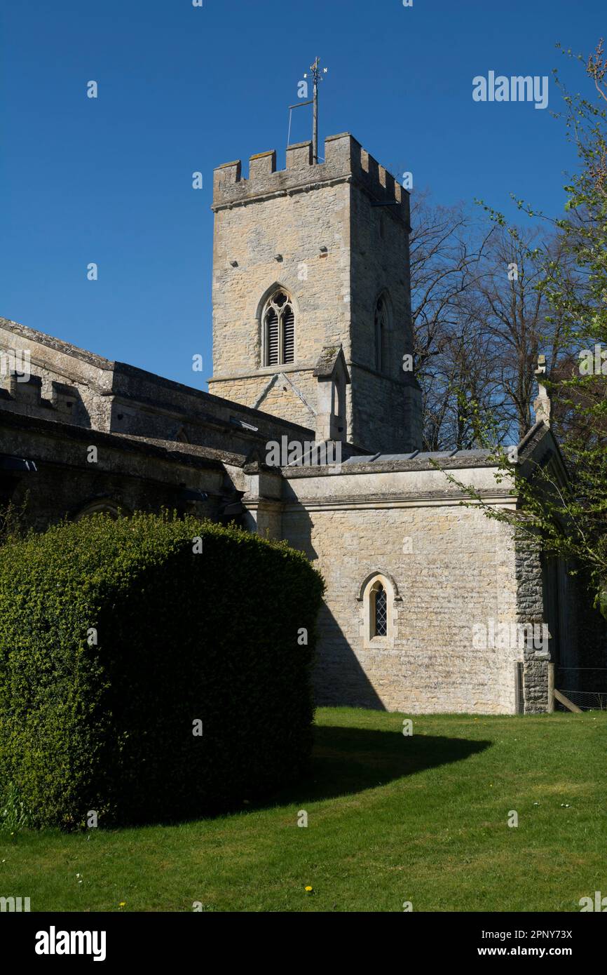 St. Andrew`s Church, Cranford St. Andrew, Northamptonshire, England, UK ...