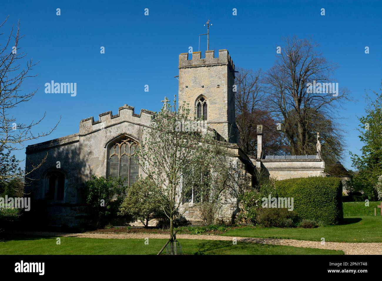 St. Andrew`s Church, Cranford St. Andrew, Northamptonshire, England, UK ...