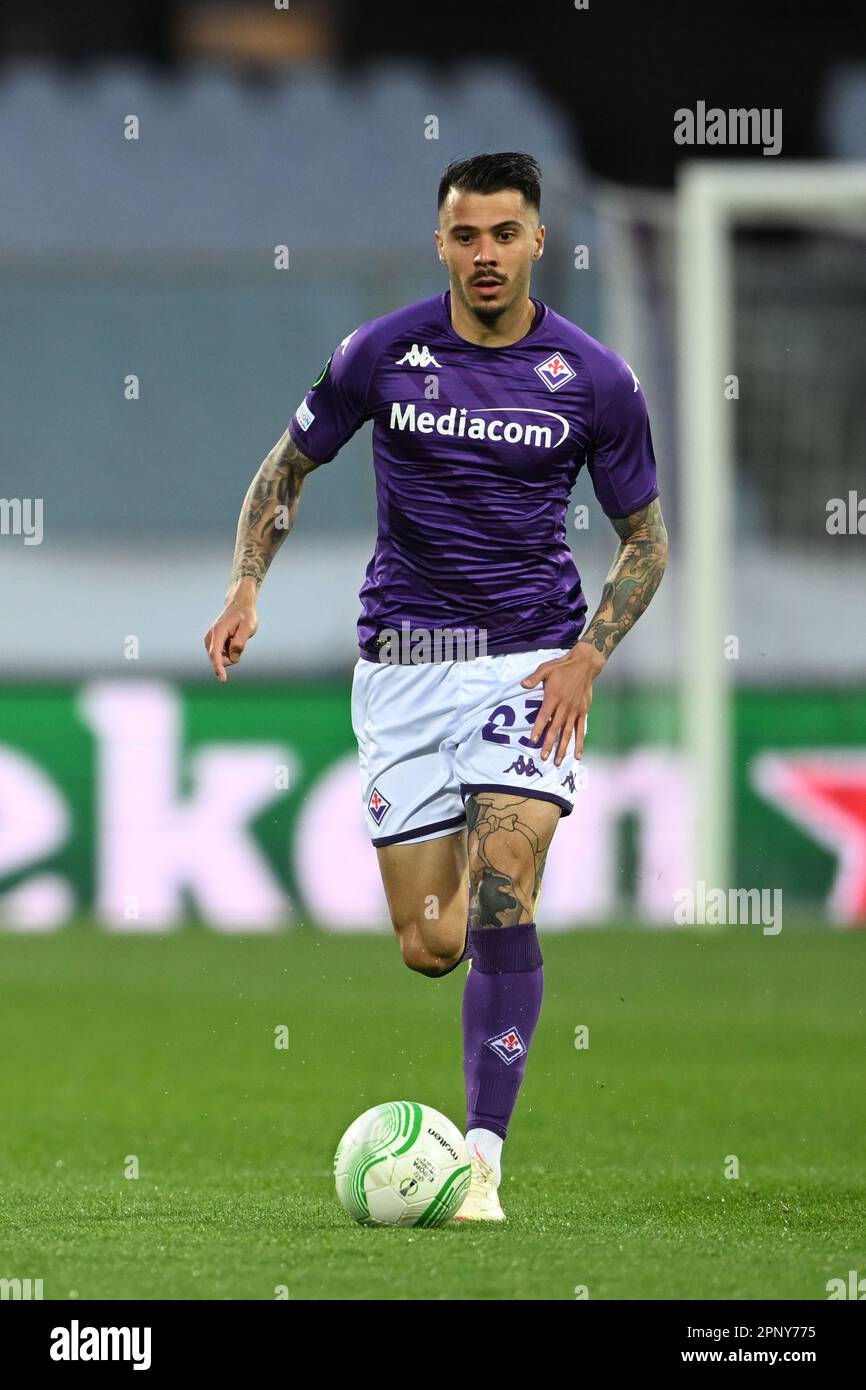 Lorenzo Venuti (Fiorentina) during the UEFA "Conference League 2022 ...