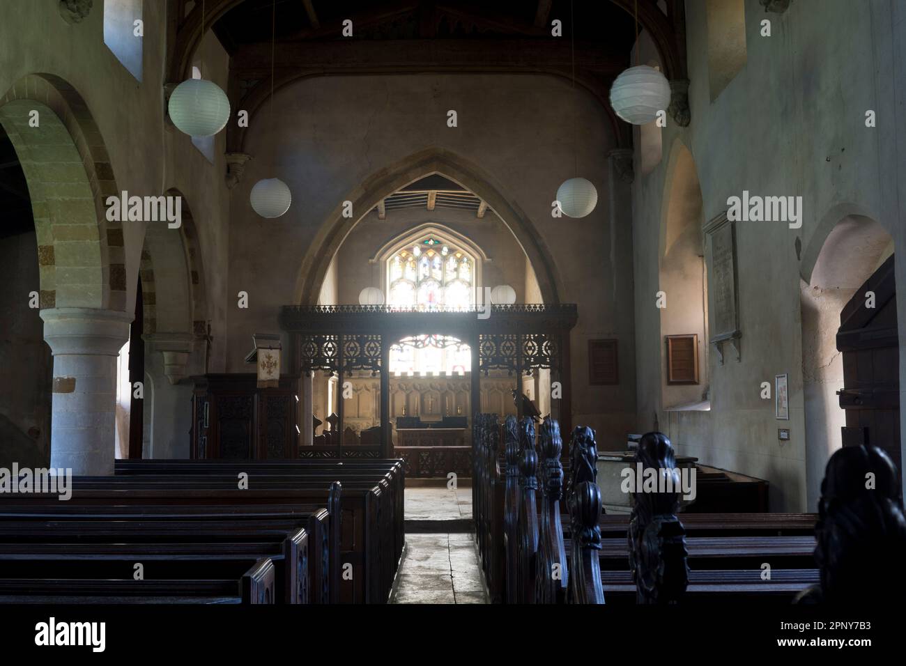 St. Andrew`s Church, Cranford St. Andrew, Northamptonshire, England, UK ...