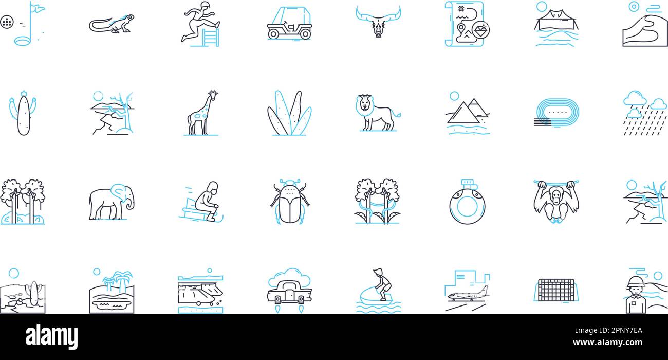Mind boggling linear icons set. Perplexing, Confounding, Mystifying ...