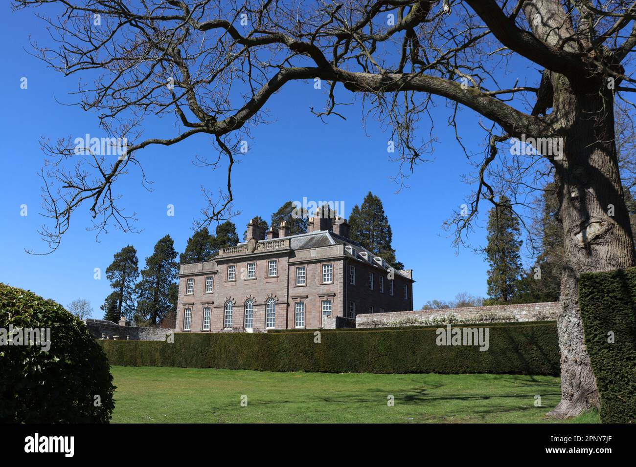 House of Dun Stock Photo - Alamy
