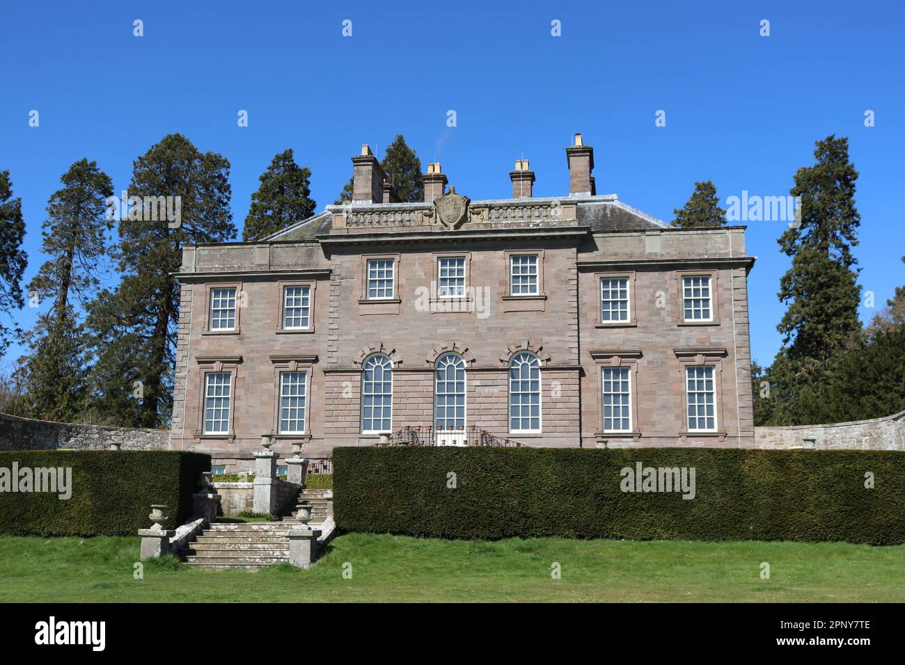 House of Dun Stock Photo - Alamy