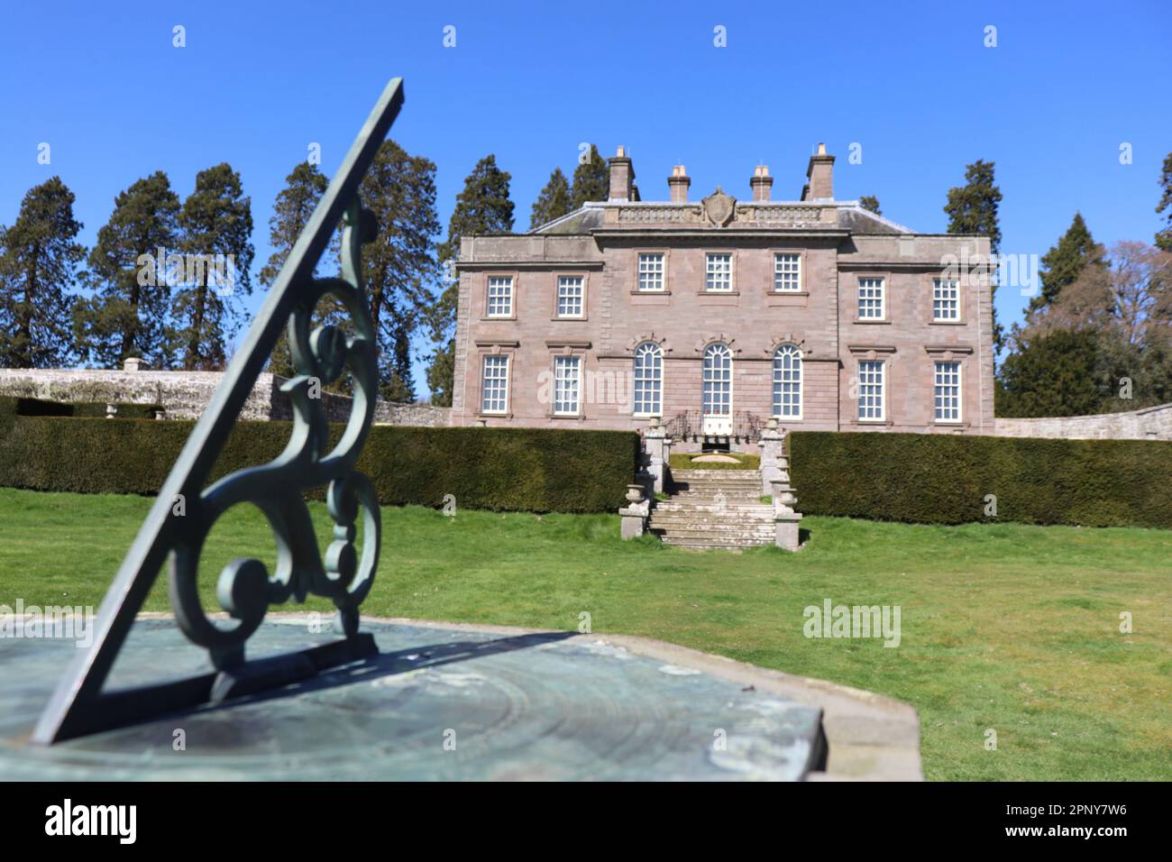 House of Dun Stock Photo - Alamy