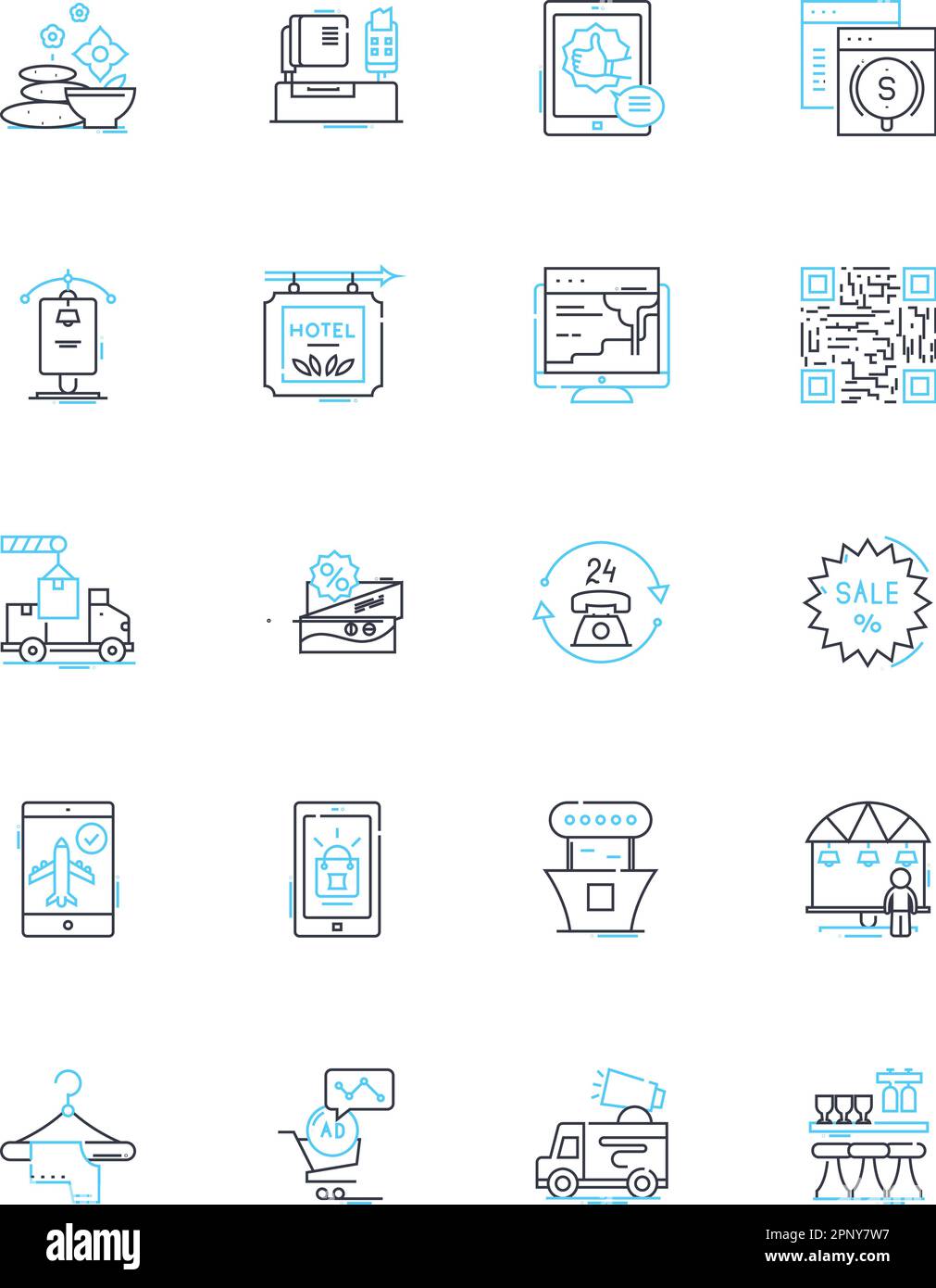 Patient care linear icons set. Compassion, Empathy, Communication ...