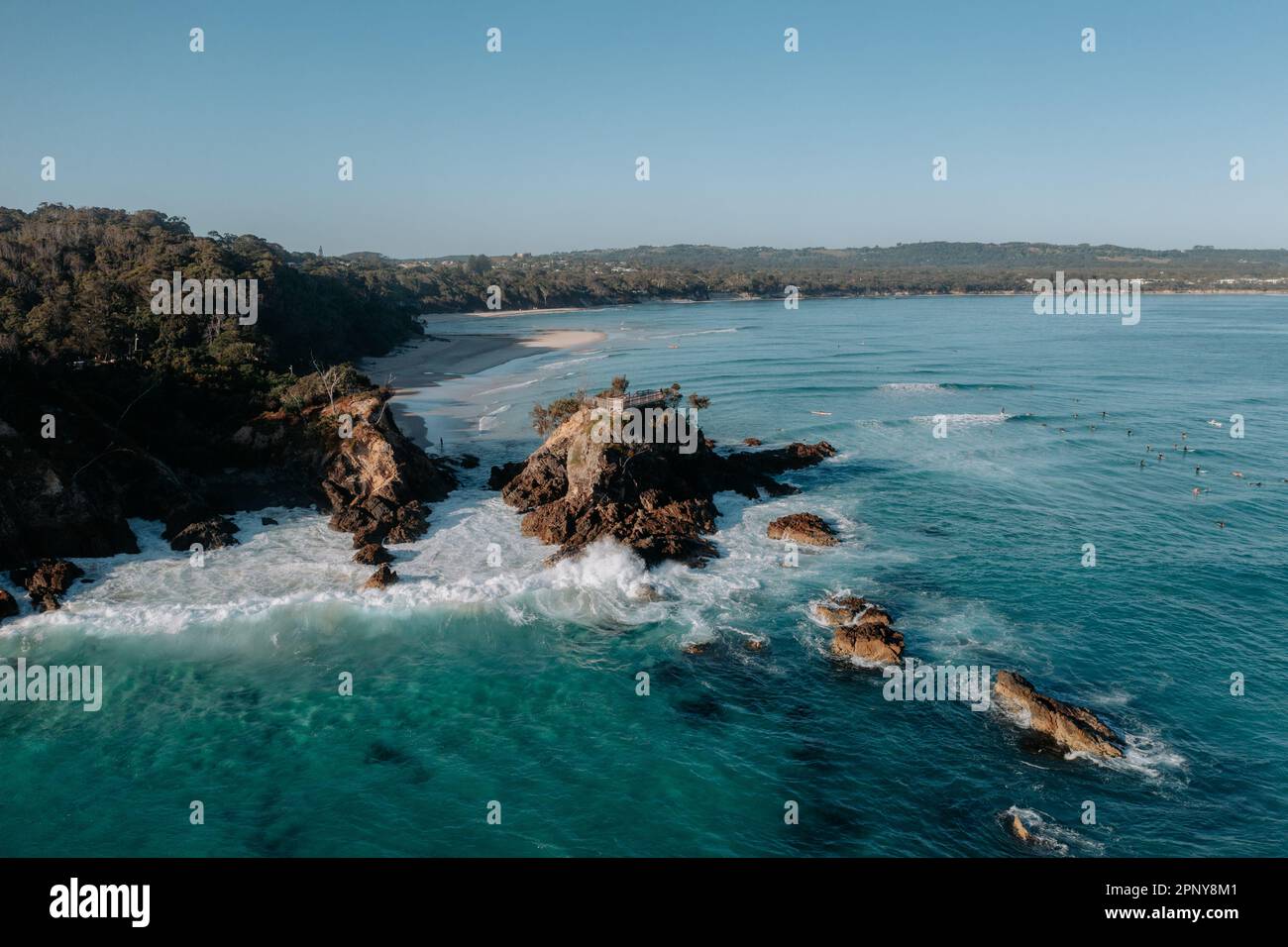 Byron bay drone hi-res stock photography and images - Alamy