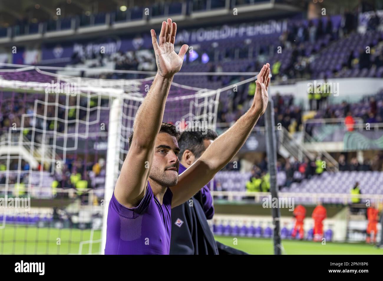 Riccardo Sottil (Fiorentina) during the UEFA "Conference League 2022 ...