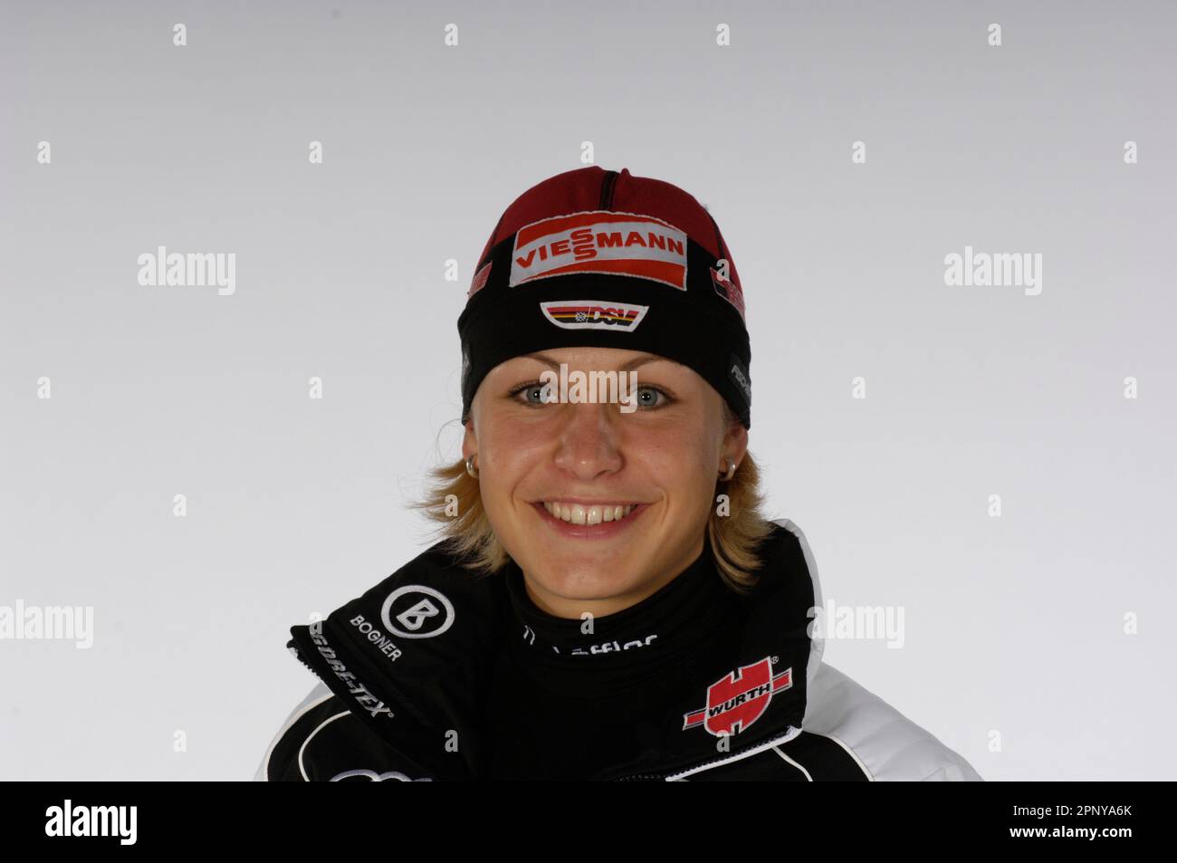 Magdalena Neuner, Feature Studioaufnahme, Biathlon Stock Photo - Alamy