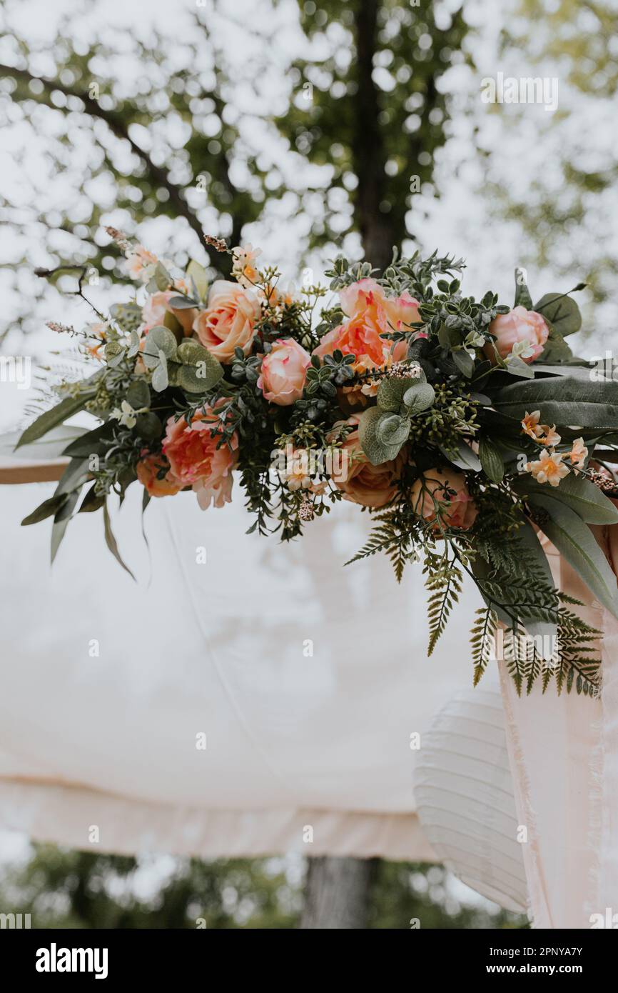 Canopy of flowers hi-res stock photography and images - Alamy
