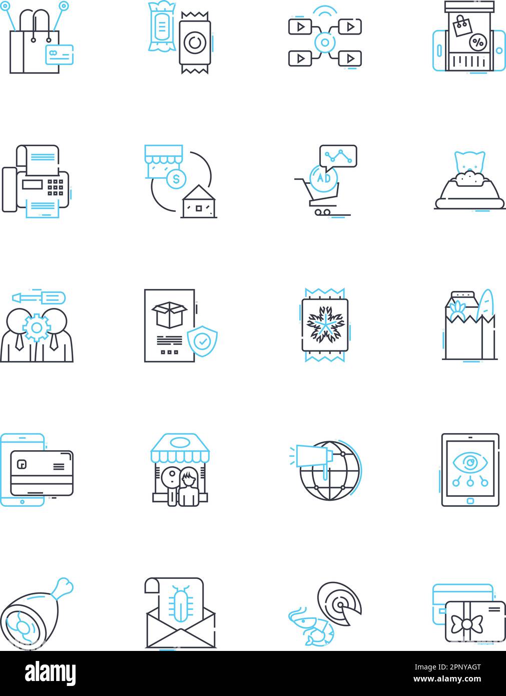 Fine Cuisine linear icons set. Gastronomy, Gourmet, Epicurean ... Fine Cuisine linear icons set. Gastronomy, Gourmet, Epicurean ...