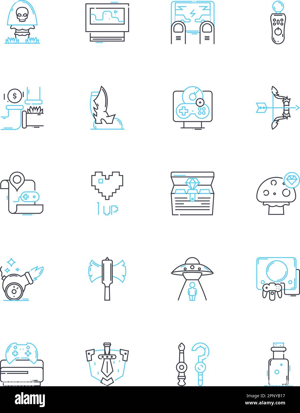 Performance Tracking Linear Icons Set Analytics Metrics Evaluations Measurements Dashboards