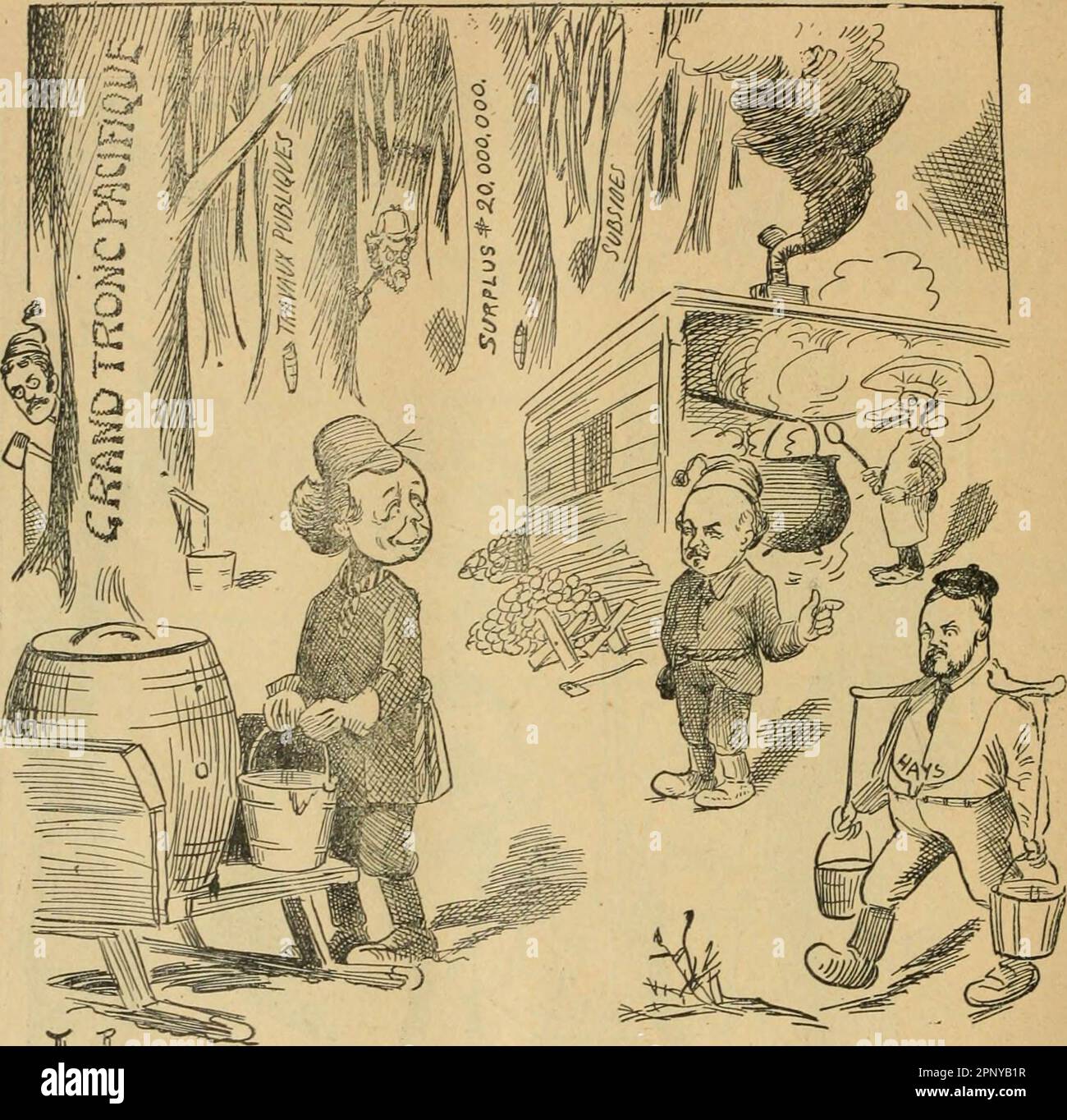 "Caricature politique au Canada = Free lance political caricature in ...
