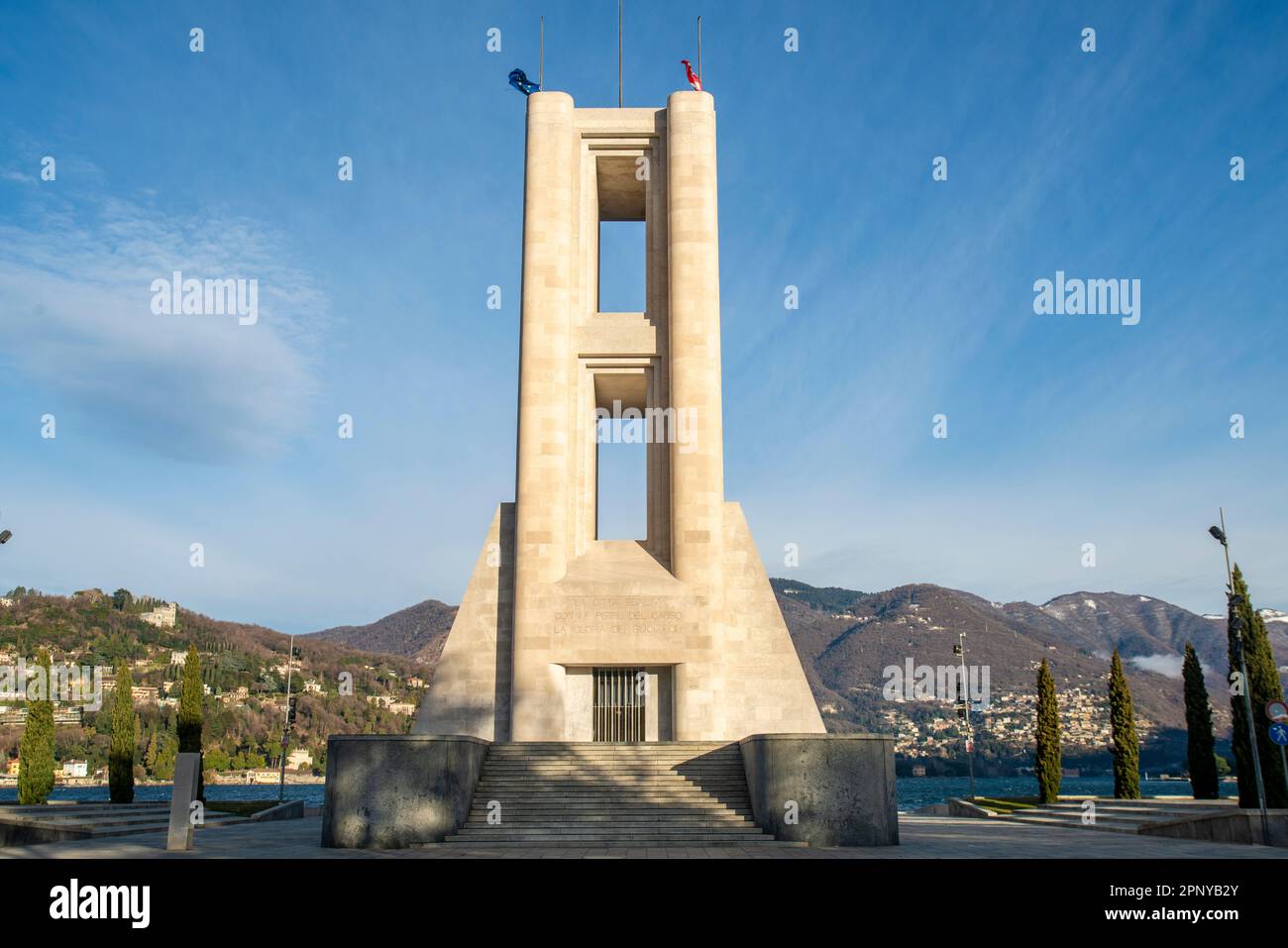 War Memorial Monumento ai Caduti - Como, Italy Stock Photo - Alamy