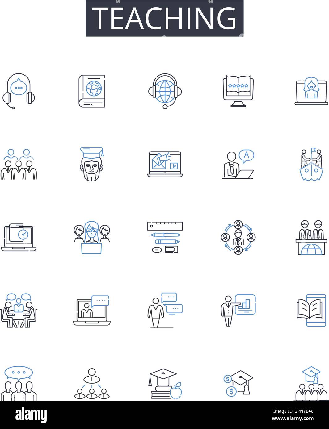 Teaching line icons collection. undercover, informant, operative ...