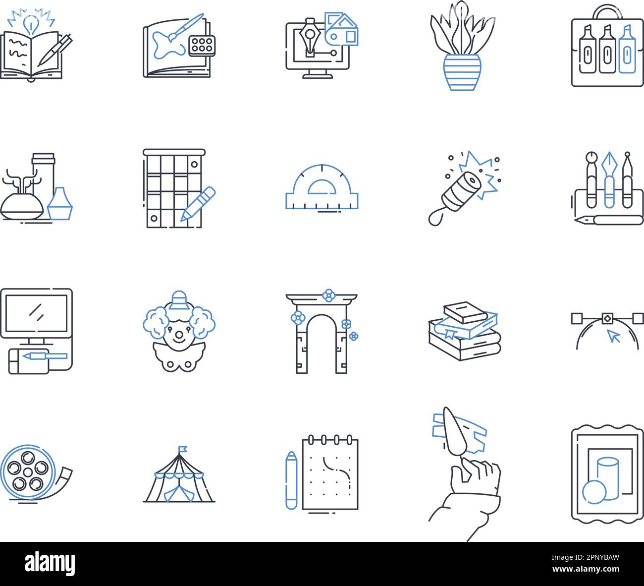 Original designs line icons collection. Innovative, Unique, Distinctive ...