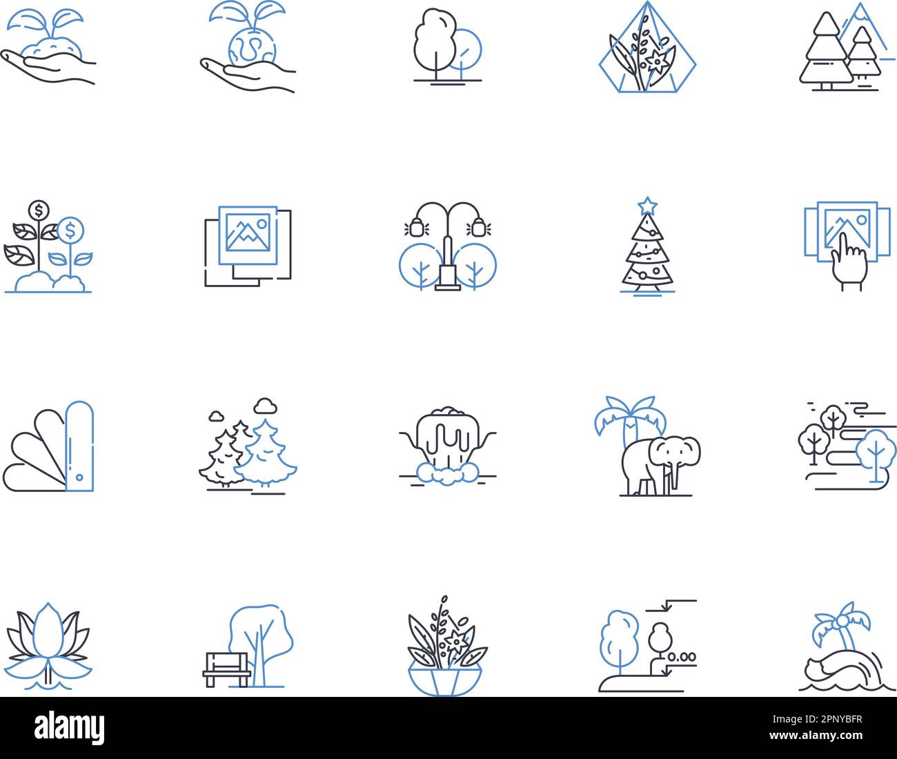 Clump line icons collection. Dense, Conglomerate, Cluster, Lumpy ...