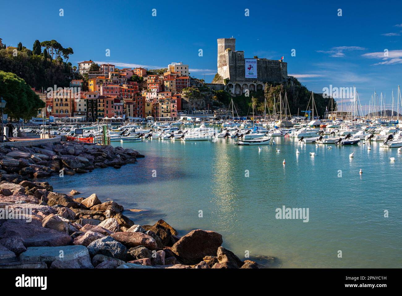 Lerici italy sunset hi-res stock photography and images - Alamy