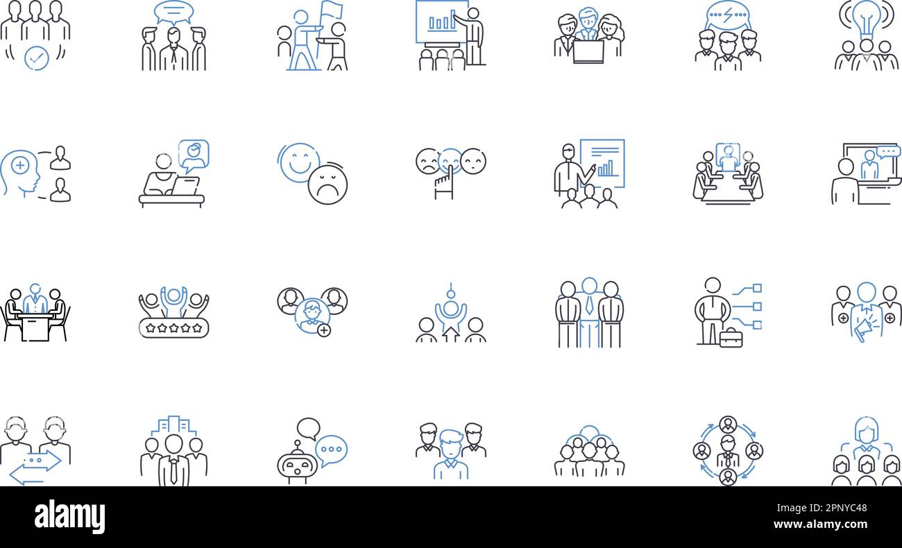 Accord line icons collection. Harmony, Agreement, Consensus ...
