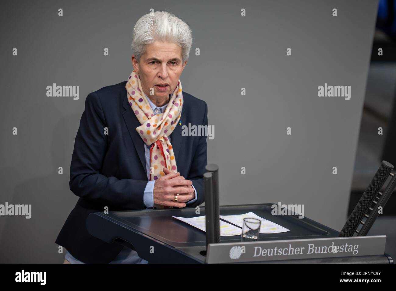 Berlin, Germany. 20th Apr, 2023. Marie-Agnes Strack-Zimmermann (FDP ...