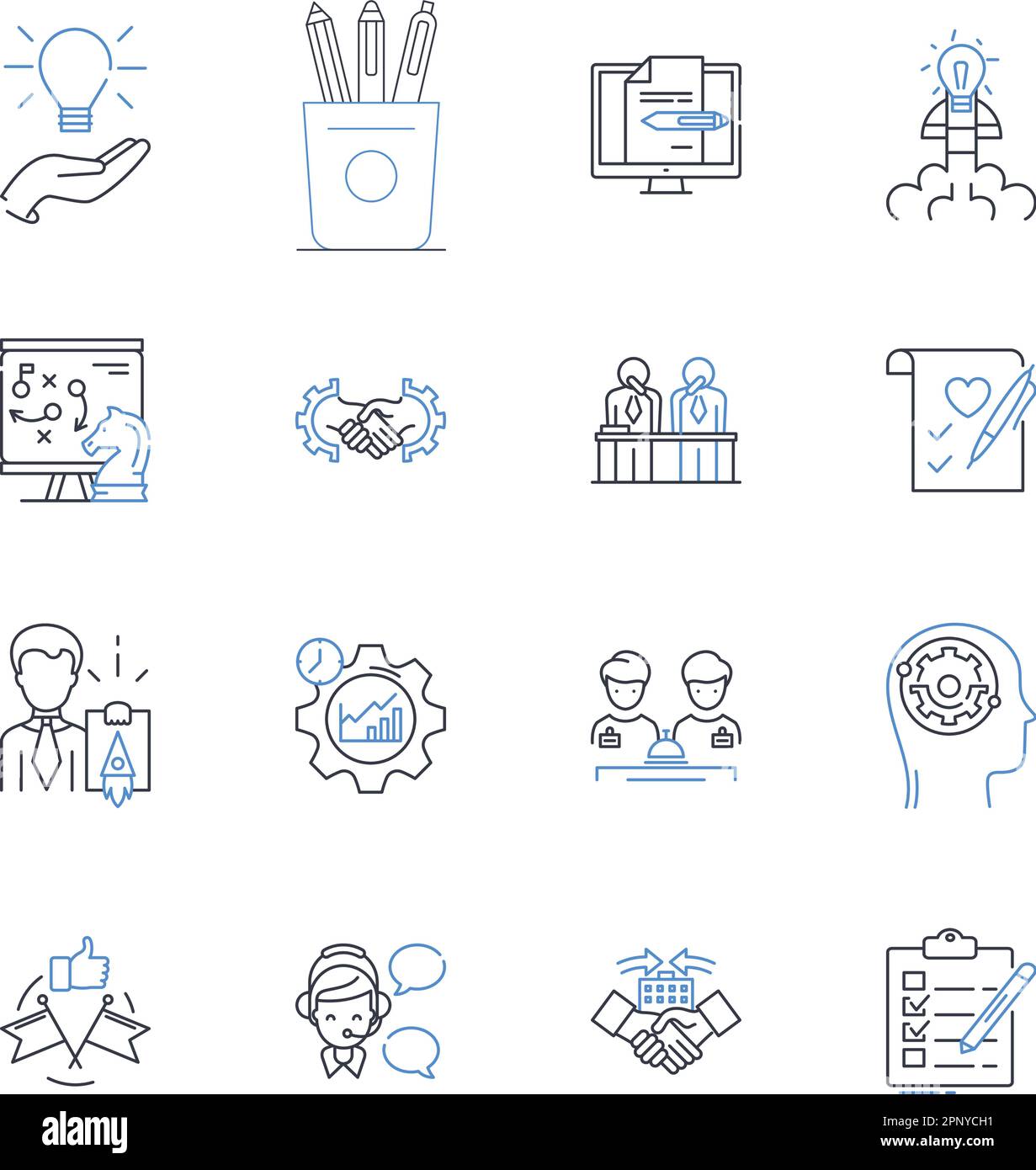 Business gain line icons collection. Profit, Growth, Success ... Business gain line icons collection. Profit, Growth, Success ...
