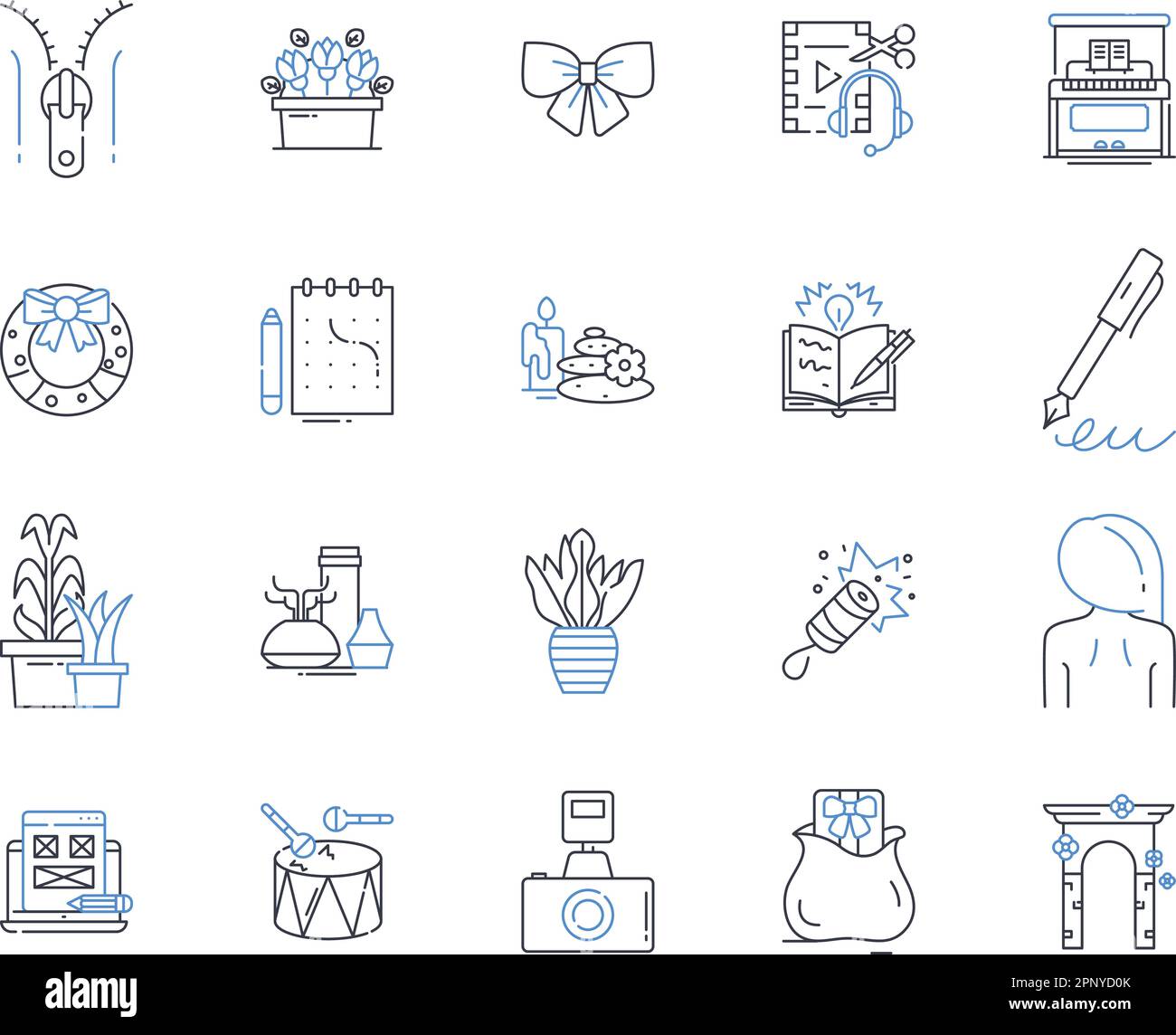 Unique creation line icons collection. Innovation, Creativity ...