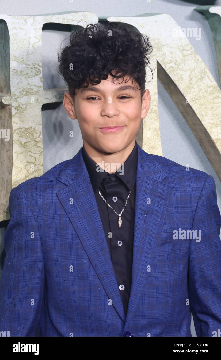 Felix De Sousa, Peter Pan & Wendy - World Premiere, Curzon Mayfair, London, UK, 20 April 2023 ...