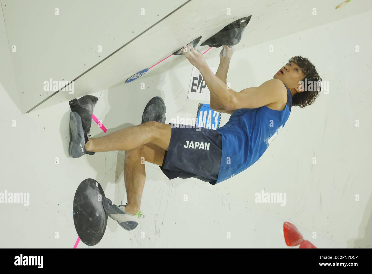 Tokyo, Japan. 21st Apr, 2023. Yoshiyuki Ogata (JPN) Sports Climbing ...