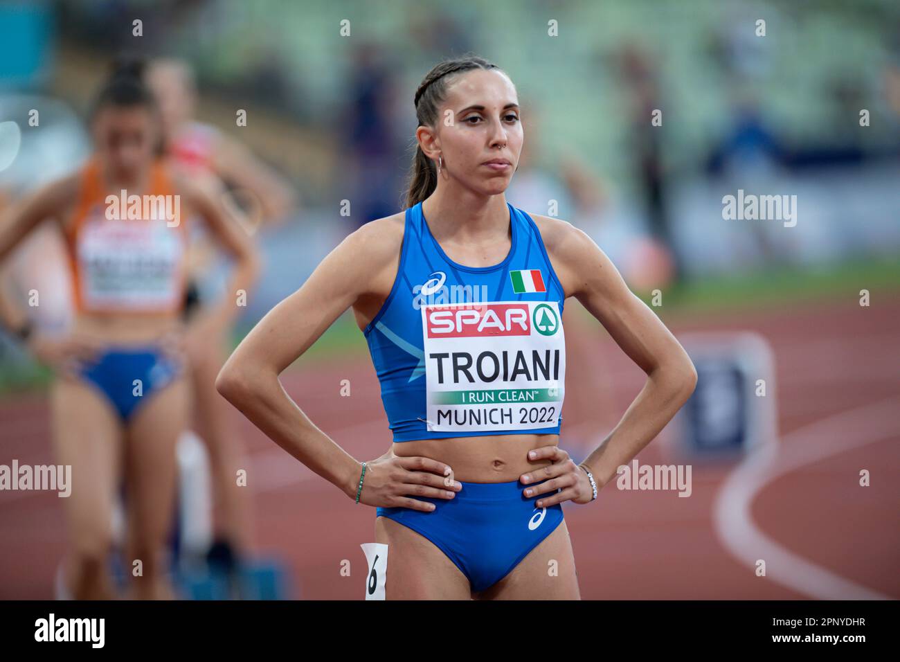 Virginia TROIANI participating in the 400 meters of the European ...