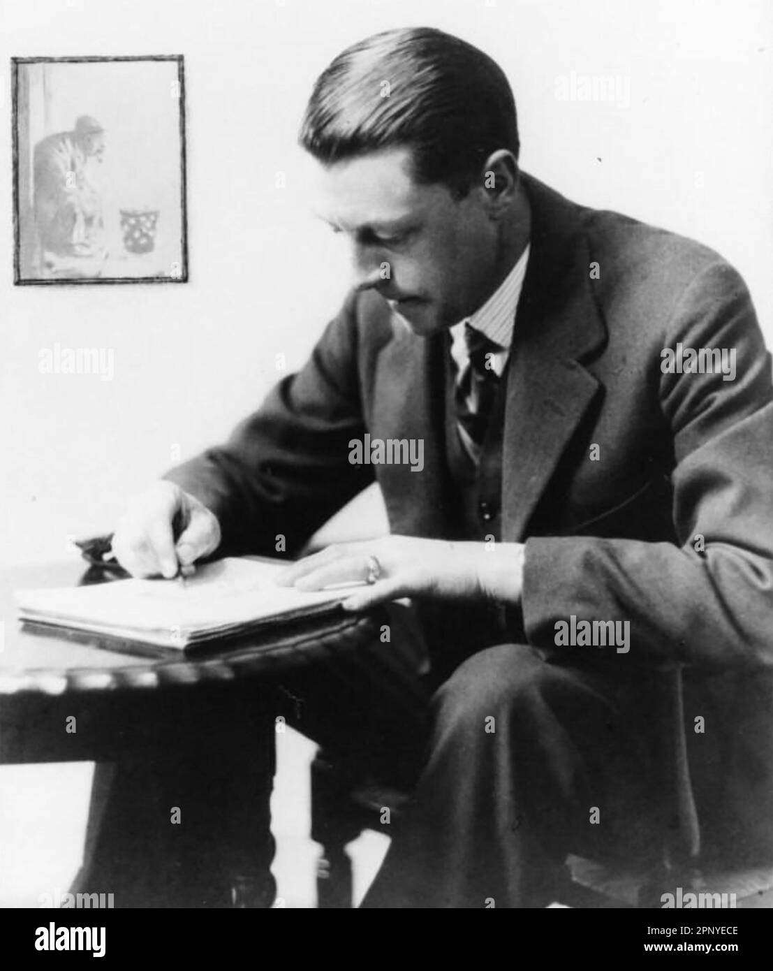 ALFRED LEETE (1882-1933) English graphic artist Stock Photo - Alamy