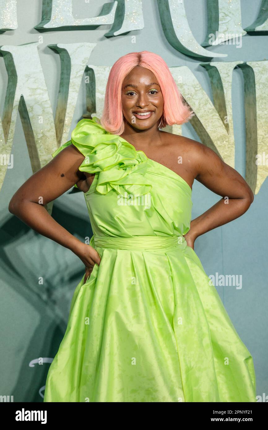 Curzon, Mayfair, London, UK. 20th April 2023. DJ Cuppy arriving at the ...