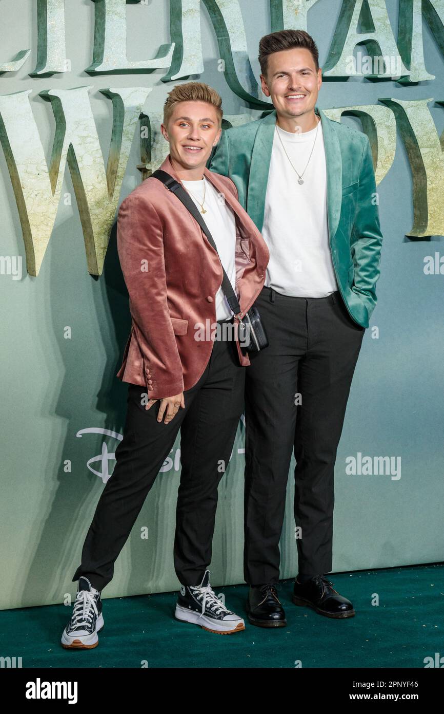 Curzon, Mayfair, London, UK. 20th April 2023. Matthew and Ryan arriving ...