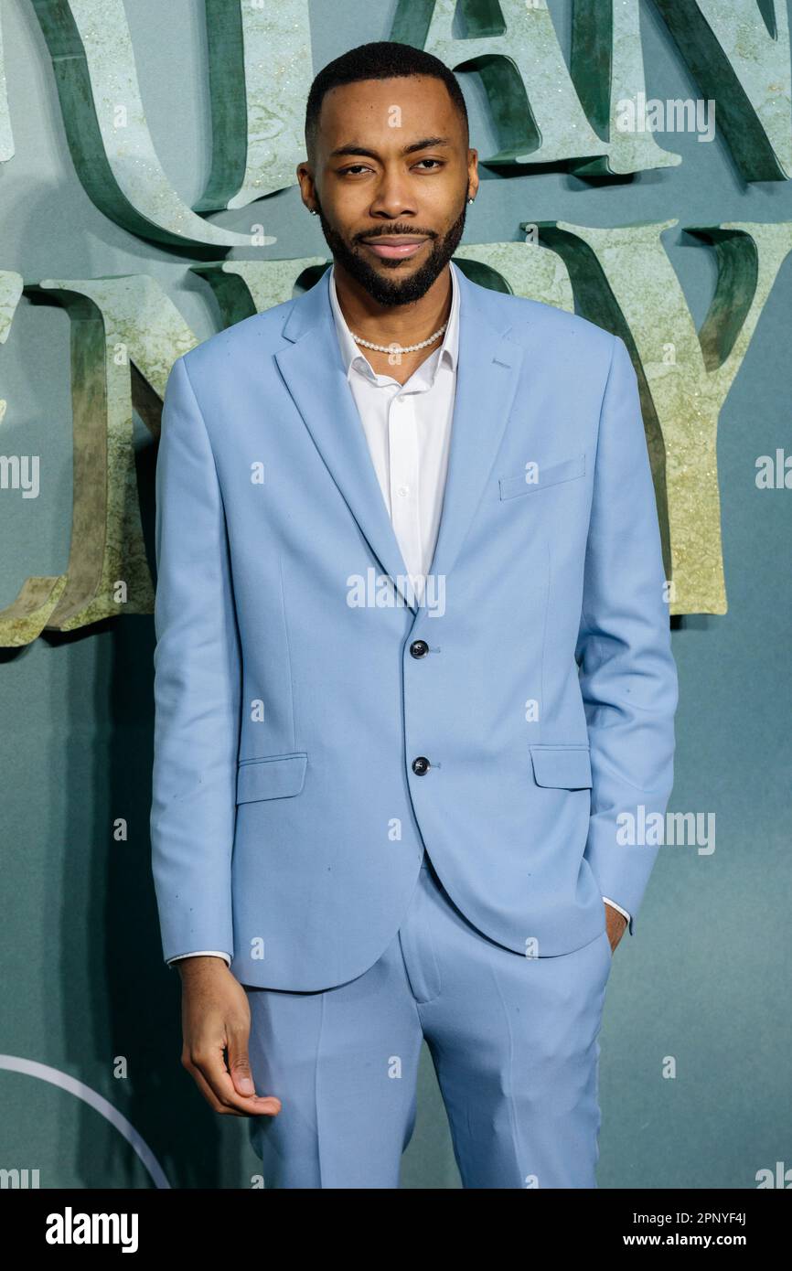Curzon, Mayfair, London, UK. 20th April 2023. Dujon Anderson, arriving ...