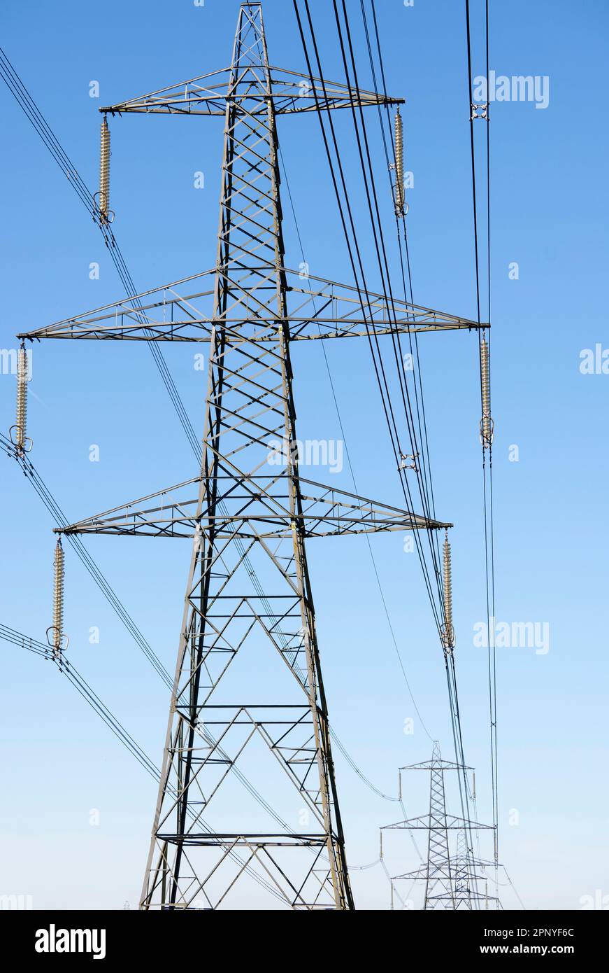 I love electricity pylons; I find their abstract, gaunt shapes ...