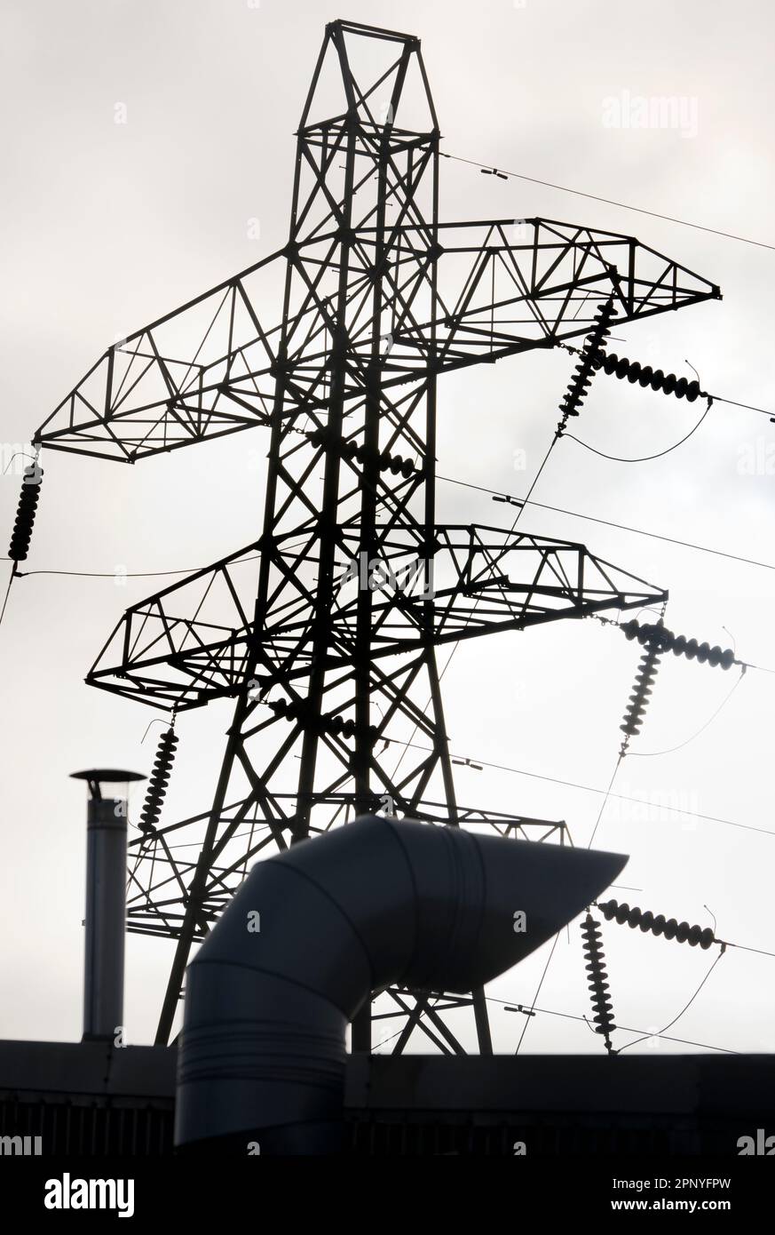 Factory estate uk morning hi-res stock photography and images - Alamy