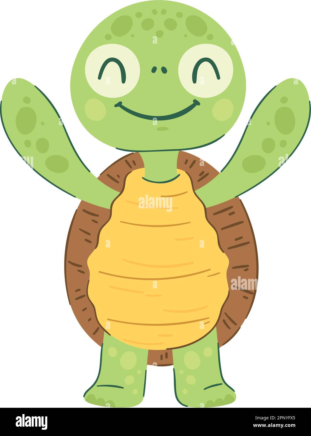 Flying turtle cartoon illustration hi-res stock photography and images ...