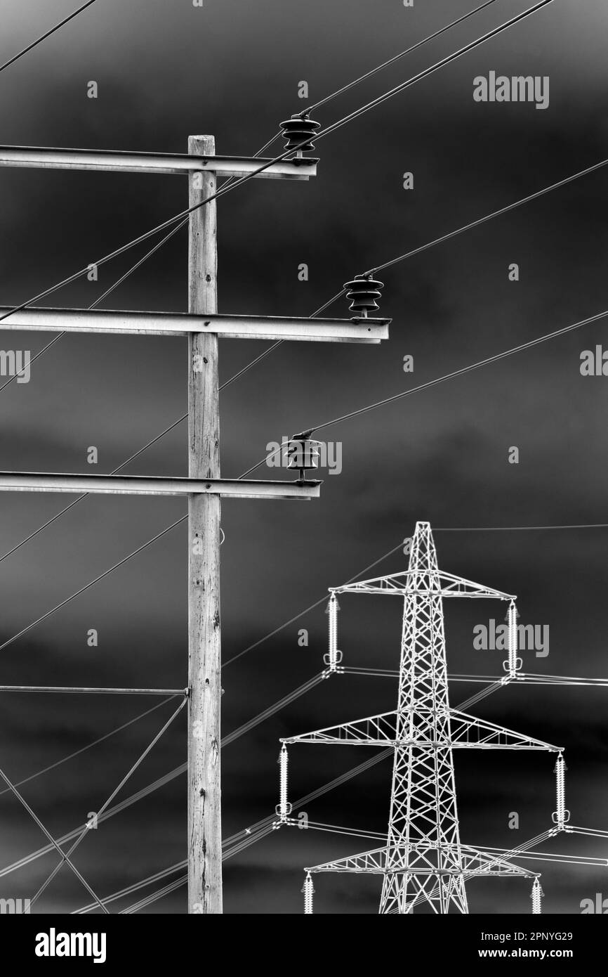 Uk meadows Black and White Stock Photos & Images - Alamy