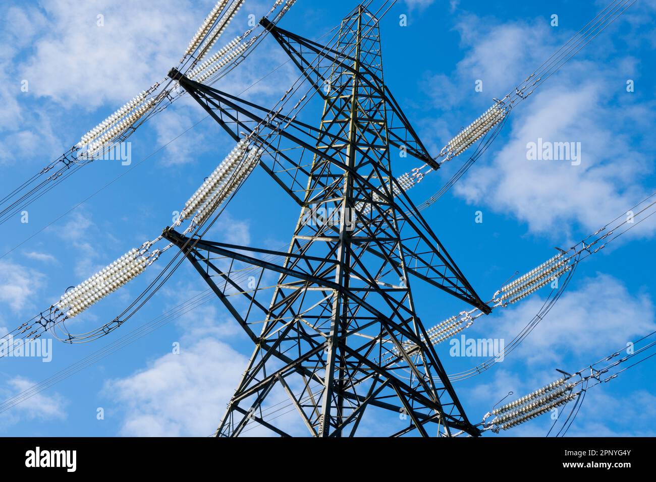 I love electricity pylons; I find their abstract, gaunt shapes ...