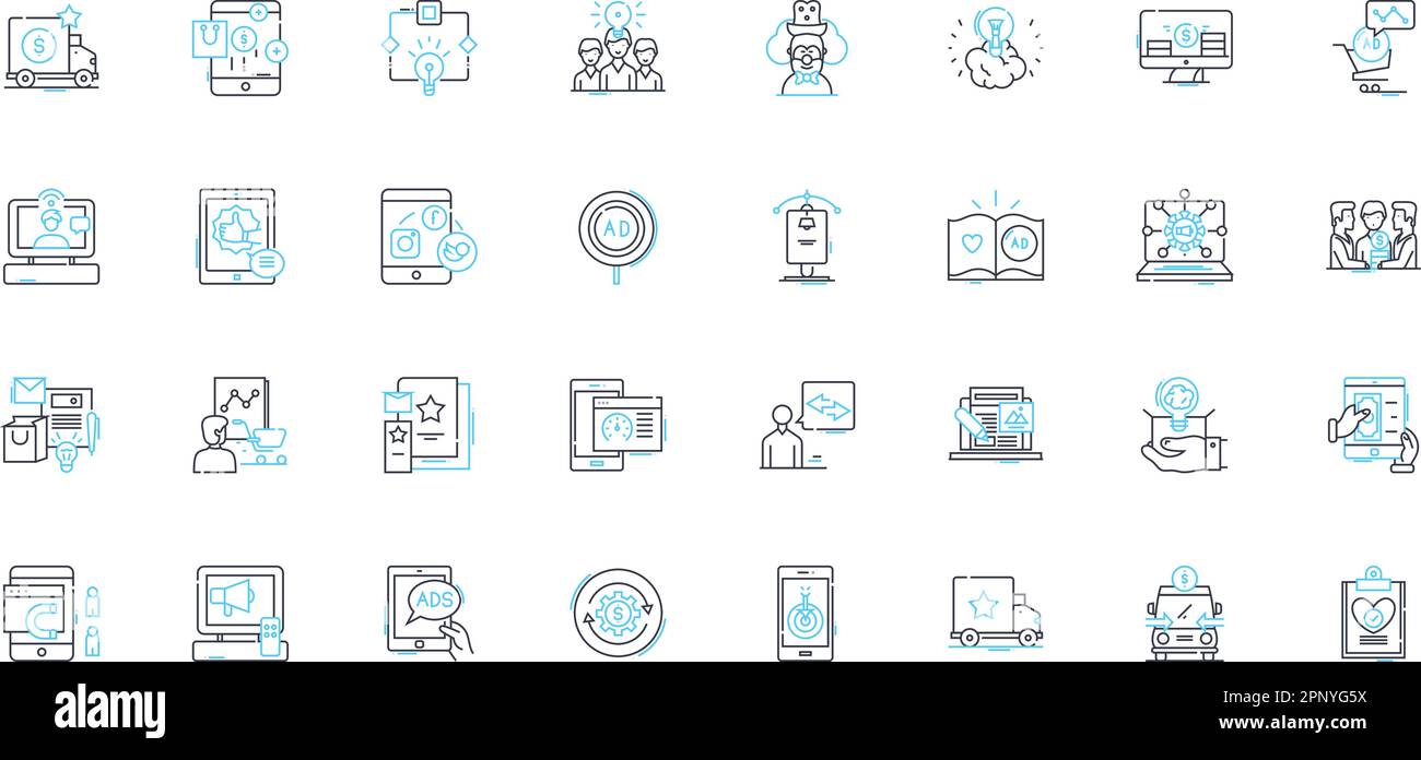 Training Camps linear icons set. Intense, Bootcamp, Fitness, Drills ...