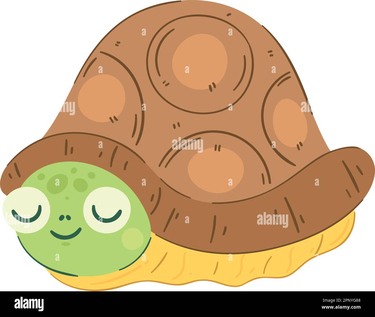 Tortoise inside shell Stock Vector Images - Alamy