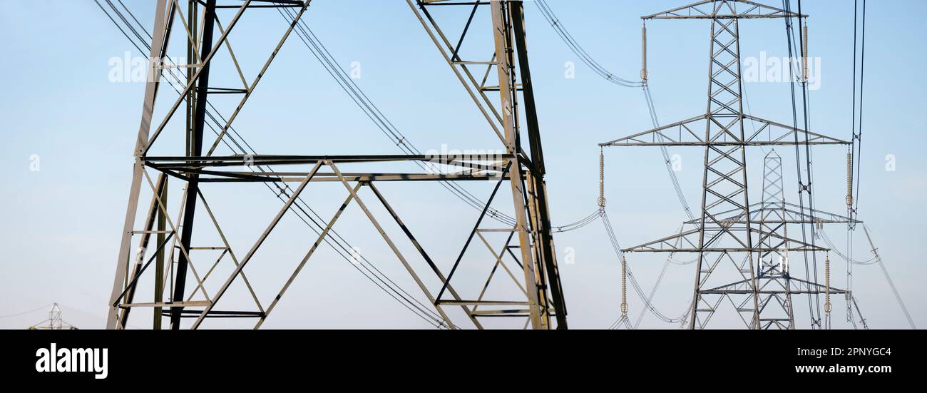 I love electricity pylons; I find their abstract, gaunt shapes ...