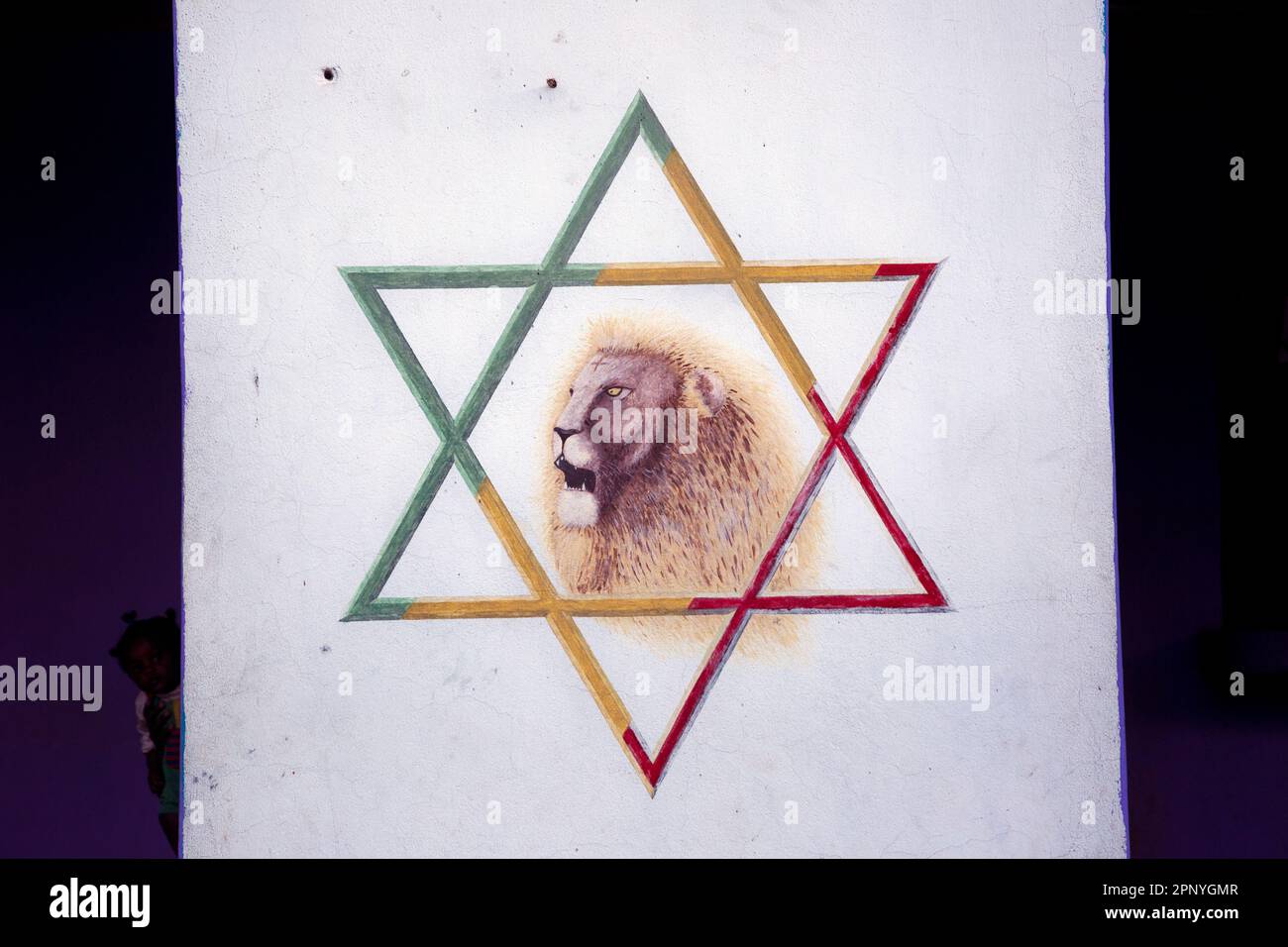 Rastafari flag hi-res stock photography and images - Alamy