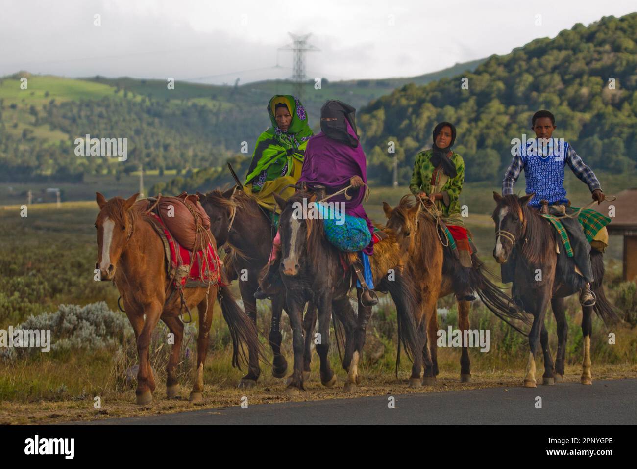 Muslim villagers hi-res stock photography and images - Alamy