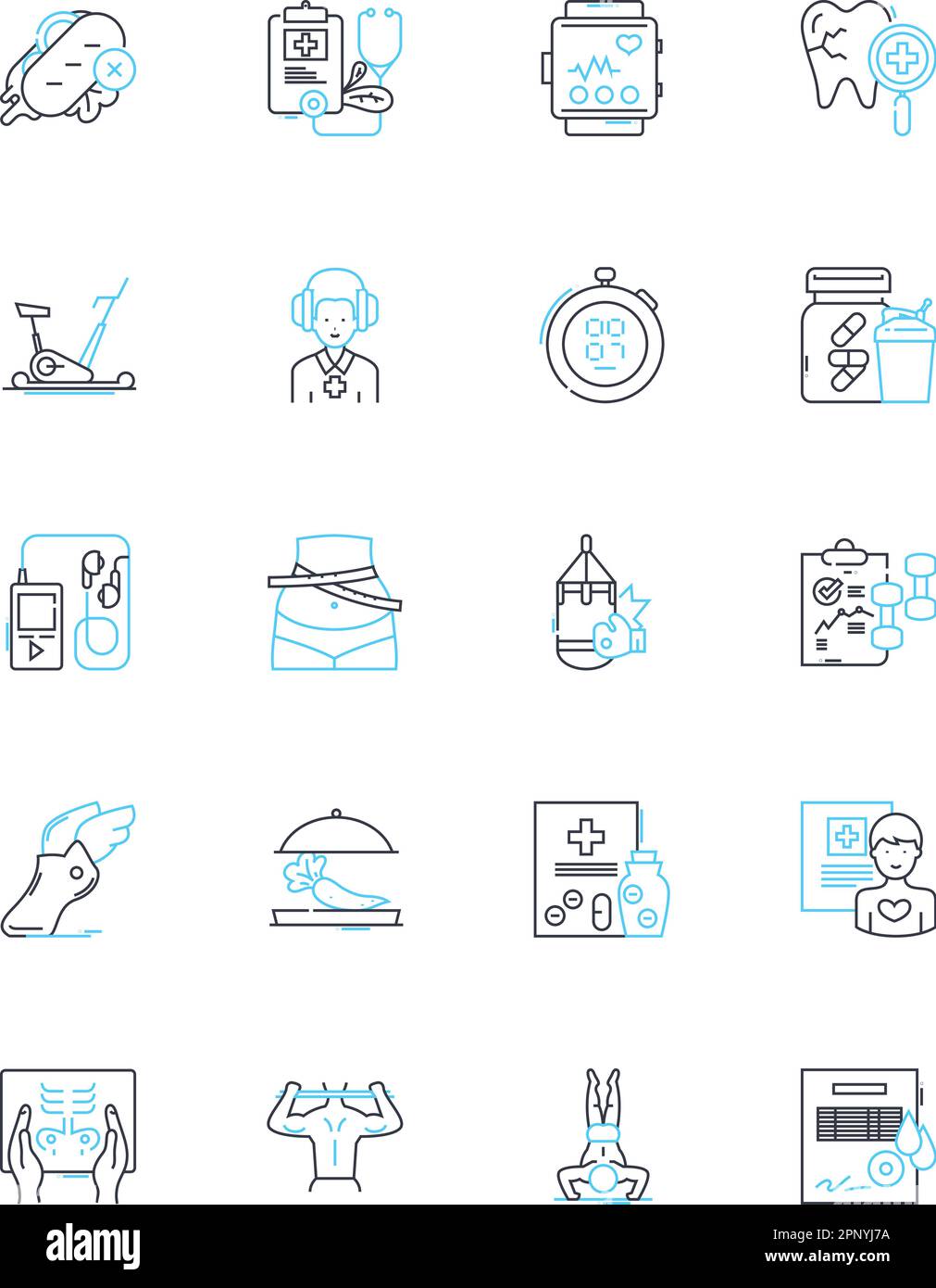 Psychological assistance linear icons set. Therapy, Counseling, Support ...